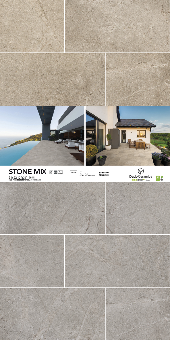 Stone Mix - Dado Ceramica - EcoDADO+Group